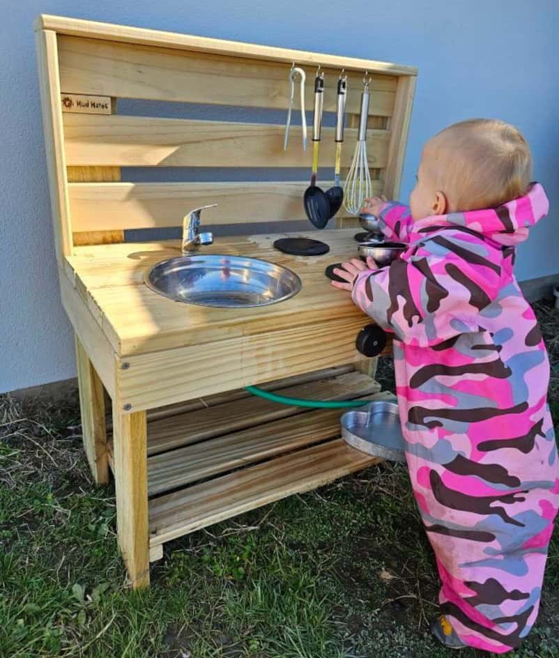 NZ Made Quality Mud Kitchens - for outdoor and messy play fun!