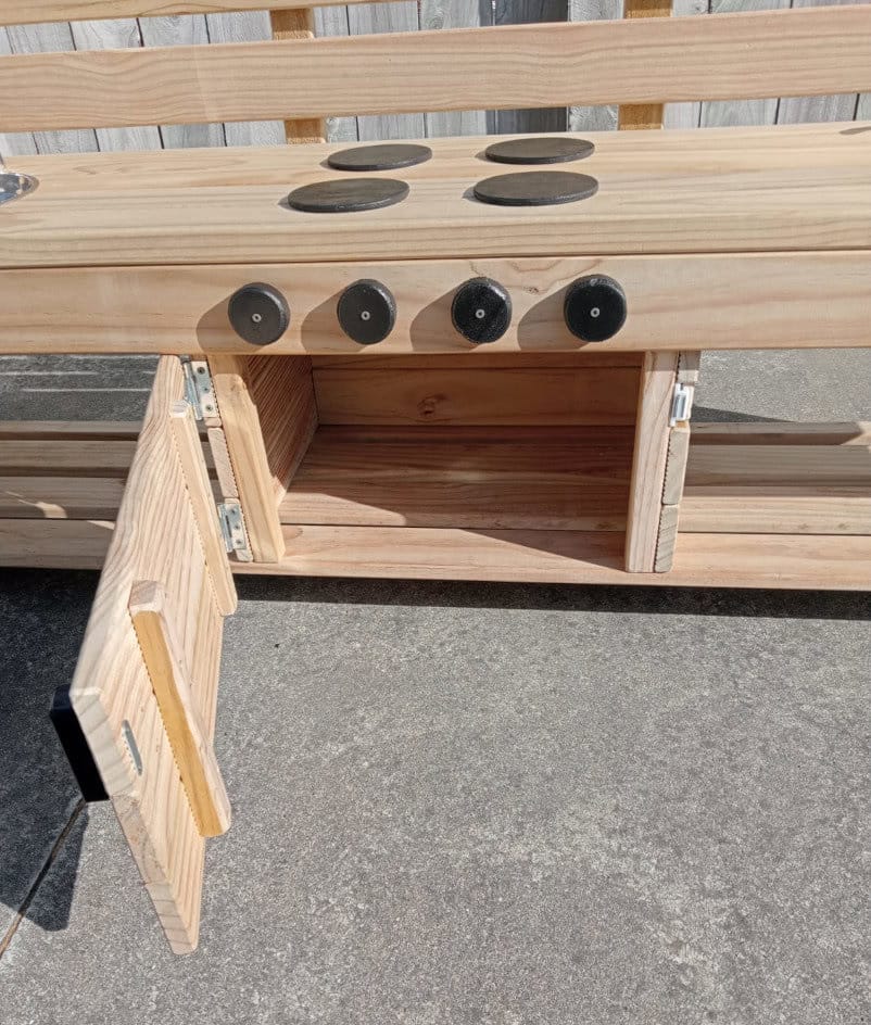 NZ Made Quality Mud Kitchens - for outdoor and messy play fun!